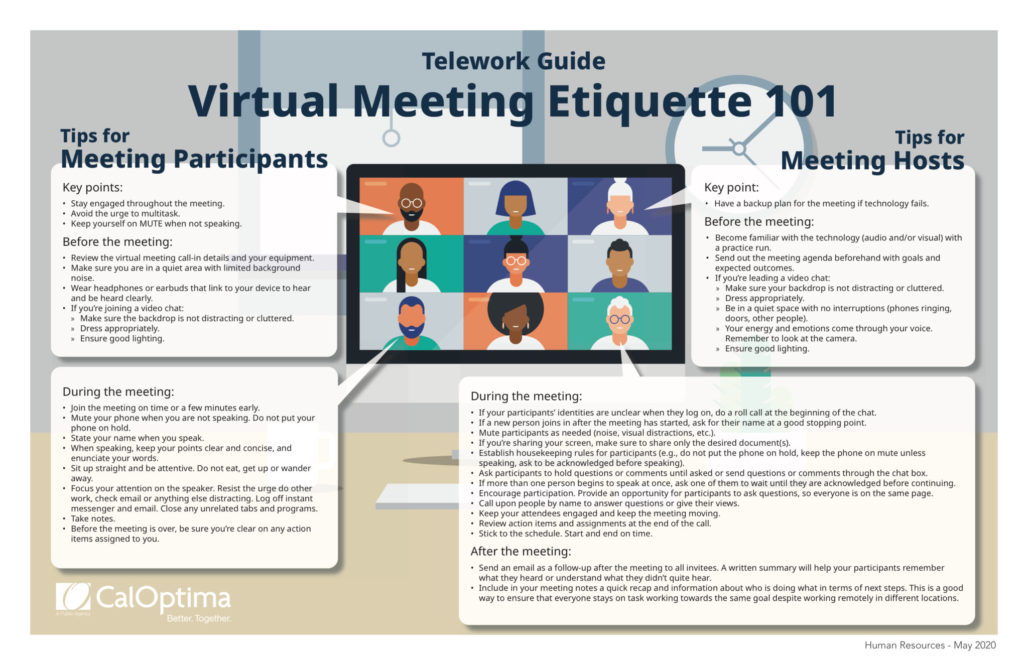 Telework Guide -Virtual Meeting Etiquette 101 - Chapman University ...