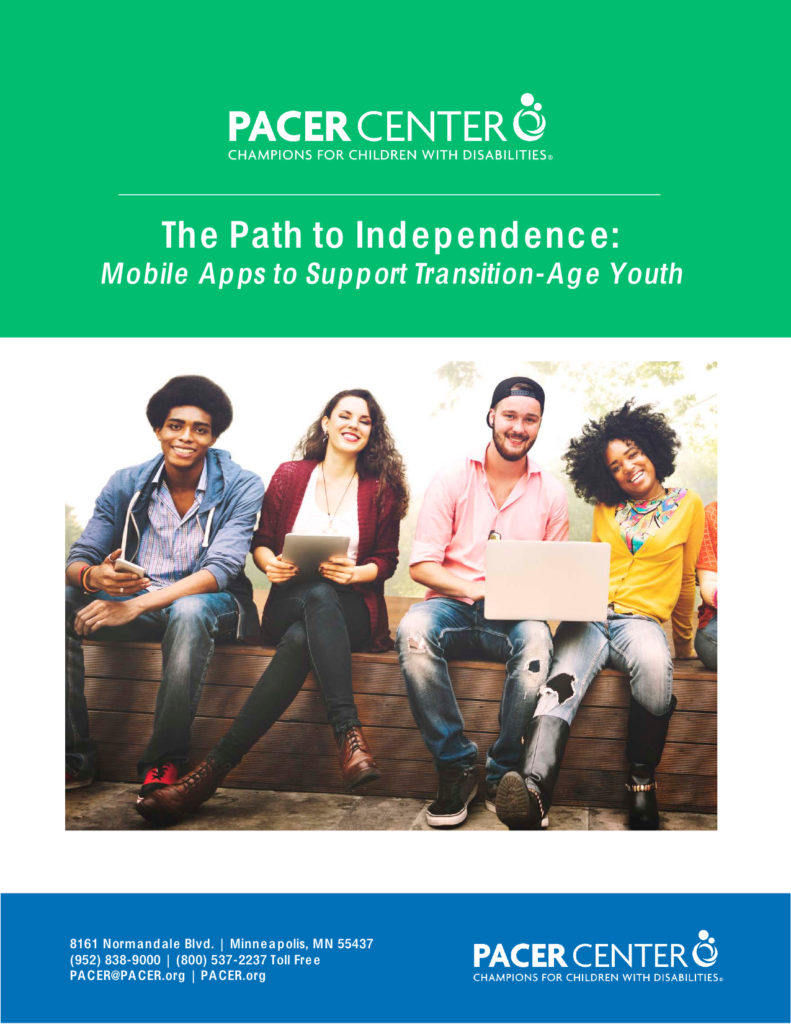 The Path to Independence: Mobile Apps to Support Transition-Age Youth ...