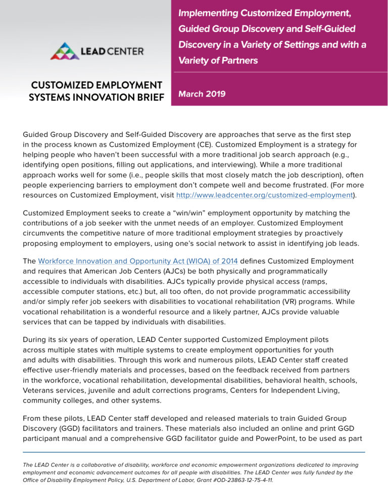 CE Systems Innovation Brief ACC CN - Chapman University | Transition CA