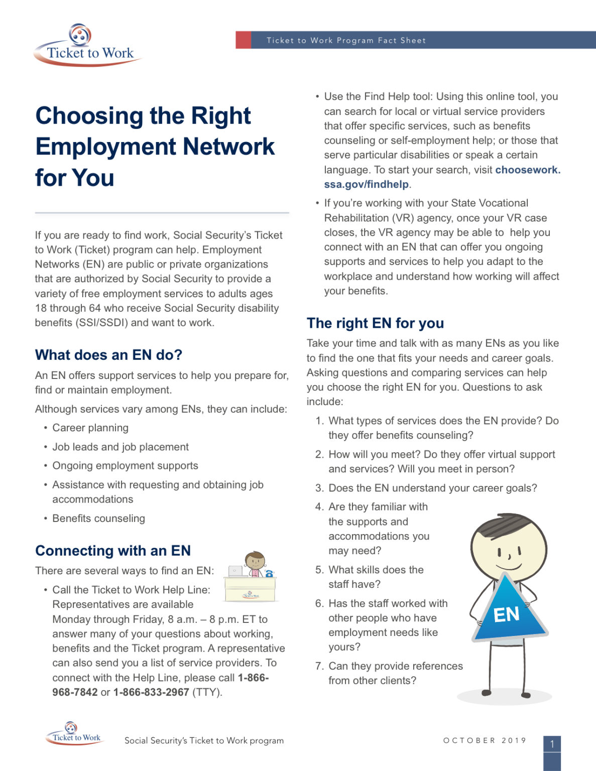 FAQ Choosing the Right Employment Network for You 2019 - Chapman ...