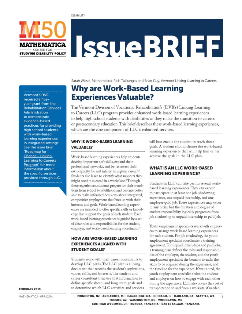 Why are Work-Based Learning Experiences Valuable? - Chapman University ...