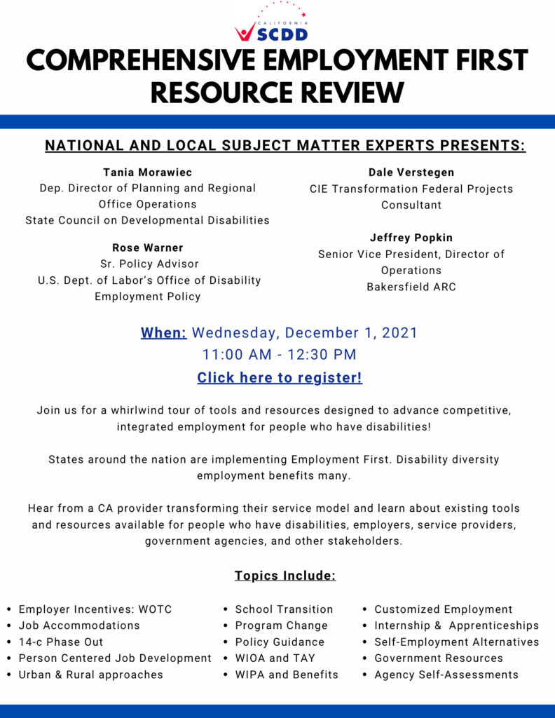 Comprehensive Employment First Resource Review 12/1/21 - Chapman ...