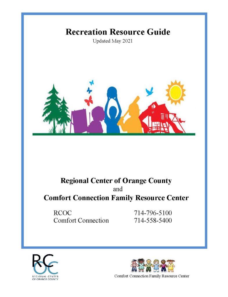 RCOC & CCFRC Recreation Resource Guide 2021 - Chapman University ...