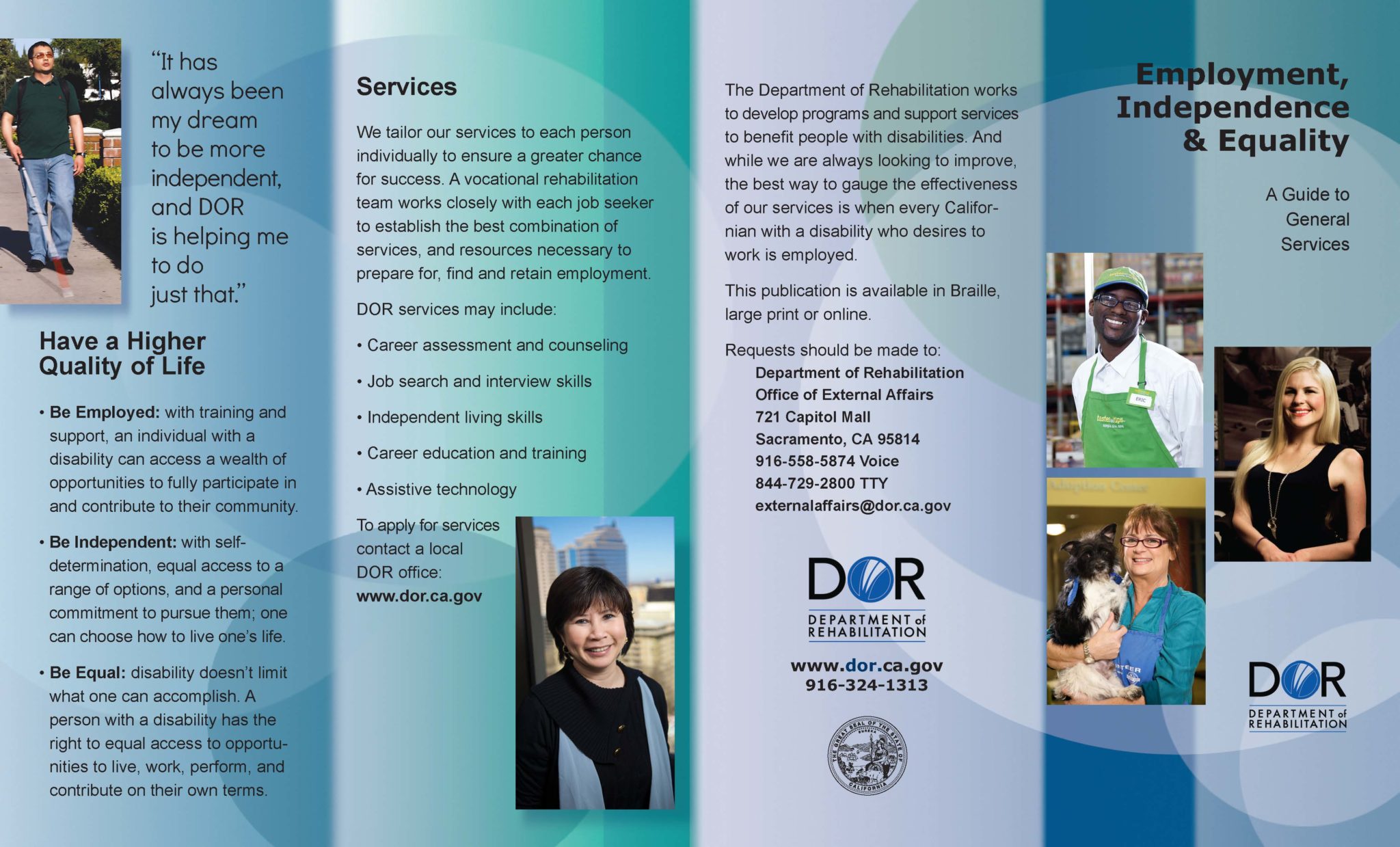 DOR Guide To Services - Chapman University | Transition CA