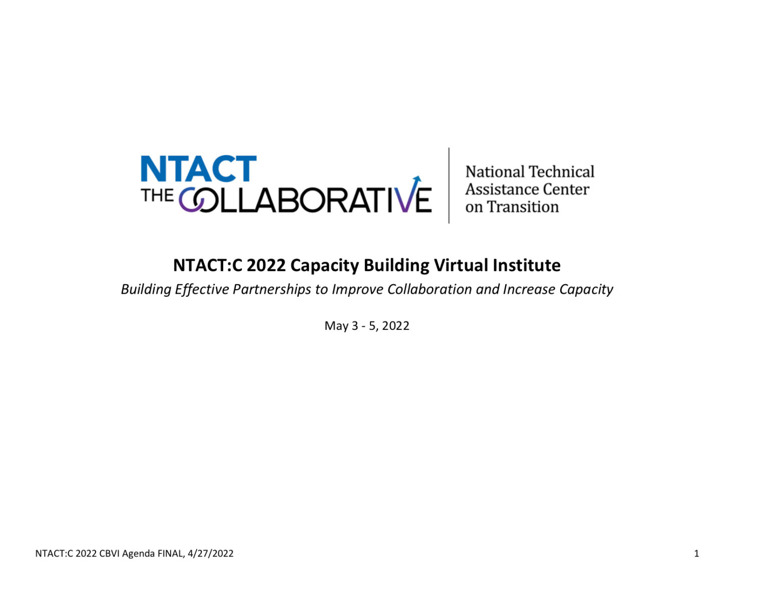 NTACT CBVI Program - Chapman University | Transition CA