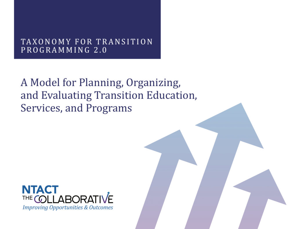 NTACTC Taxonomy for Transition - Chapman University | Transition CA