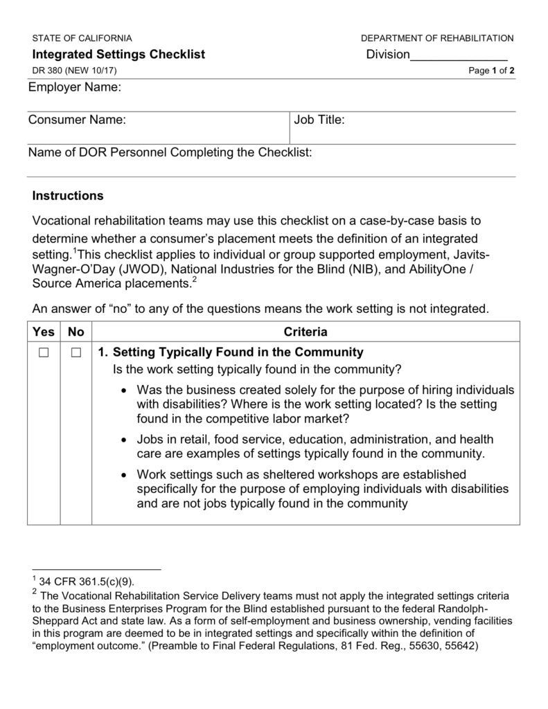 DR Integrated Settings 10-17 WINTAC - Chapman University | Transition CA