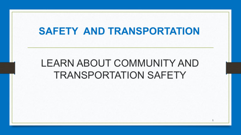 Safety and Transportation - Chapman University | Transition CA