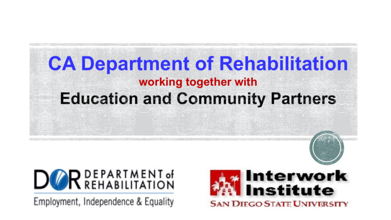 California DOR with Education Community Partners 2021 - Chapman ...