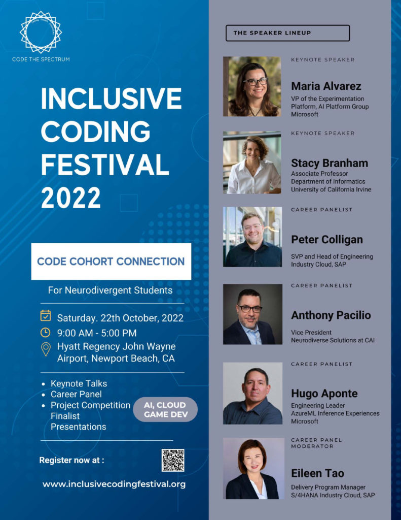 Inclusive Coding Festival 2022 - Chapman University | Transition CA