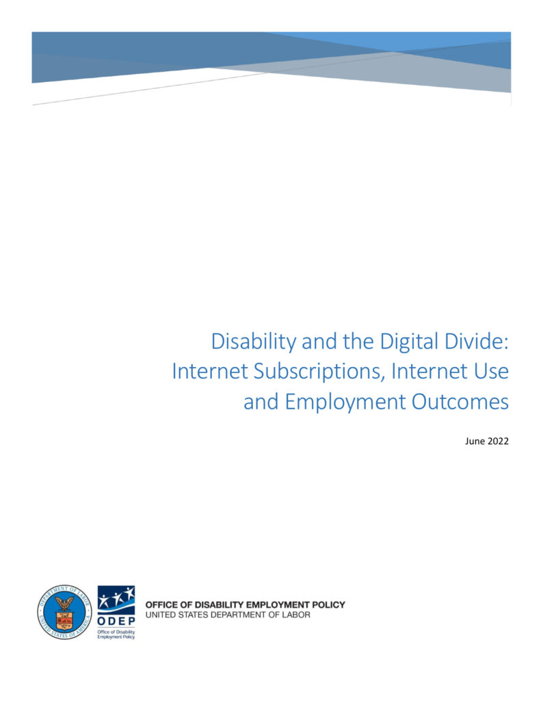 Disability Digital Divide Brief - Chapman University | Transition CA