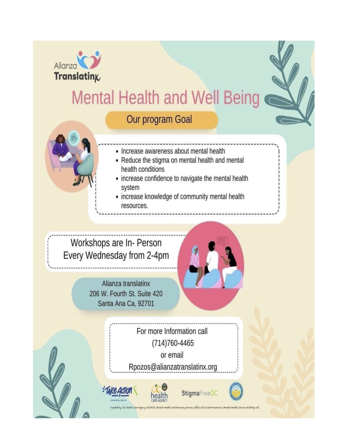 Mental Health Workshop - Chapman University | Transition CA