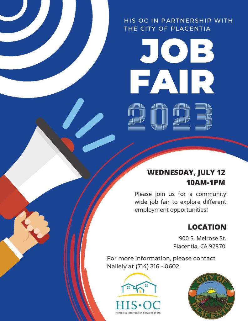 Job Fair Flyer – English & Spanish - Chapman University | Transition CA