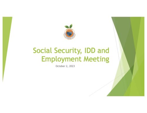 Benefits Planning Presentation 10-2-23 - Chapman University | Transition CA