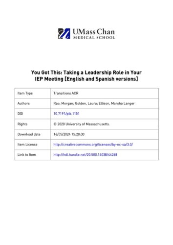 You Got This Student Led IEP Tip Sheet 7.1.20 - Chapman University ...